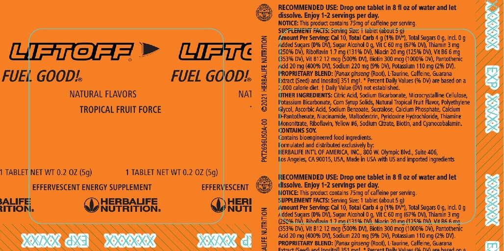 Herbalife - Liftoff Tropical Fruit Force - SuppCo