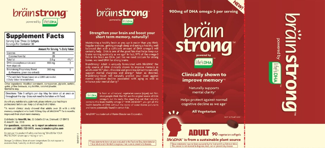 Life's DHA - Brainstrong Adult - SuppCo