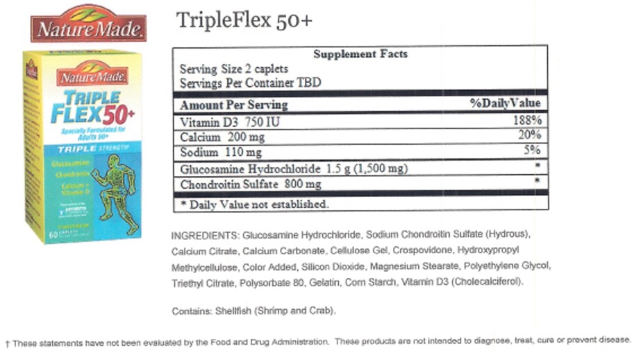 Nature Made - TripleFlex 50+ - SuppCo