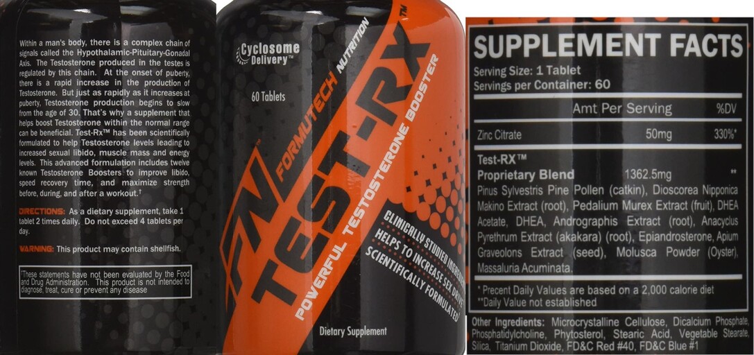 FN Formutech Nutrition Test-RX | SuppCo