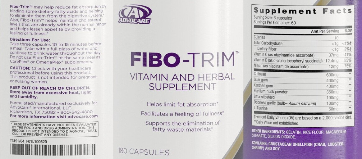 AdvoCare - Fibo-Trim - SuppCo