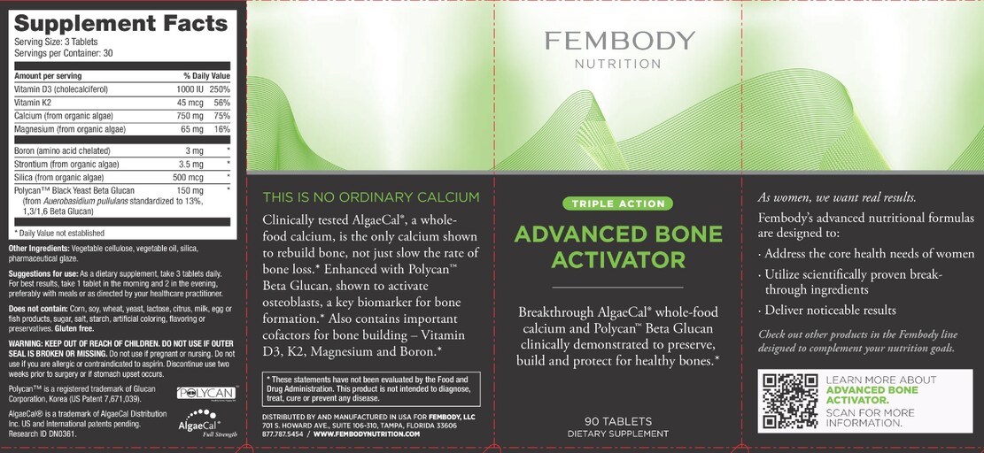 Fembody Nutrition - Triple Action Advanced Bone Activator - SuppCo