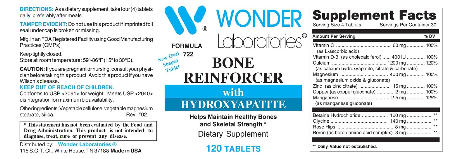 Wonder Labs - Bone Reinforcer - SuppCo