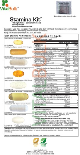VitalBulk - Stamina Kit - SuppCo