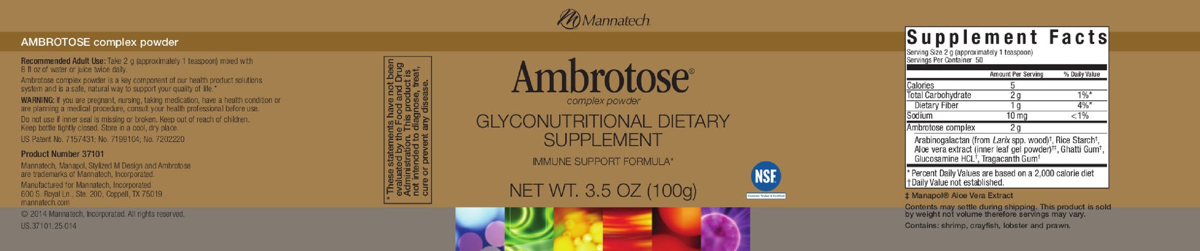 Mannatech - Ambrotose Complex Powder - SuppCo