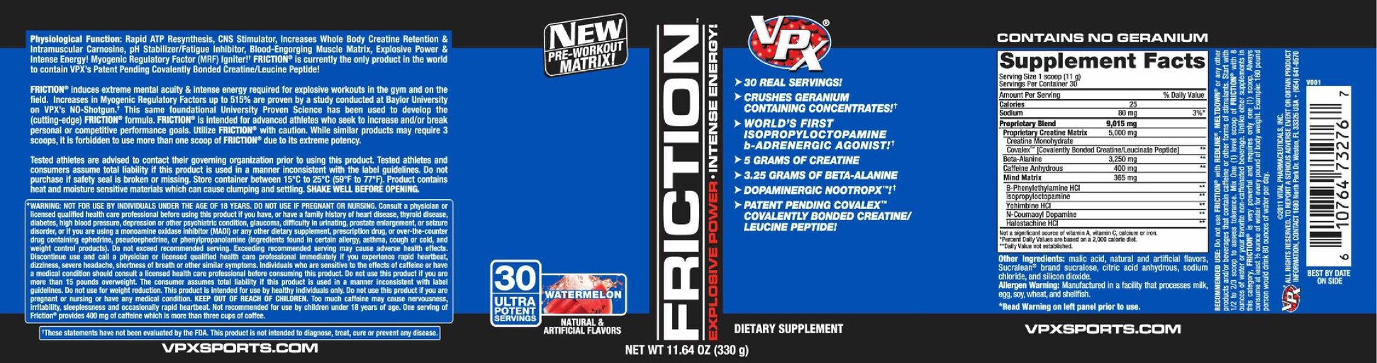 VPX - Friction Watermelon - SuppCo