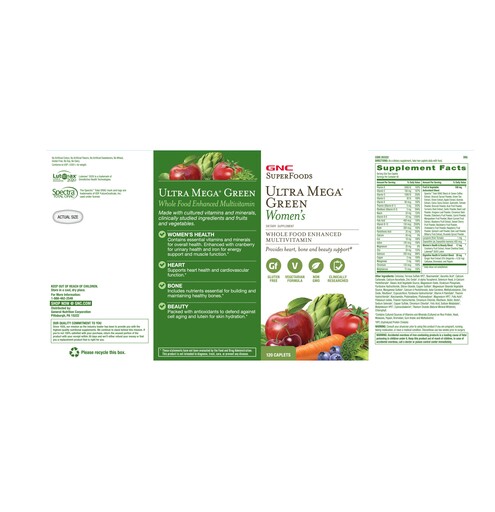 GNC - Ultra Mega Green Women's - SuppCo