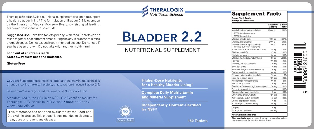 Theralogix - Bladder 2.2 - SuppCo
