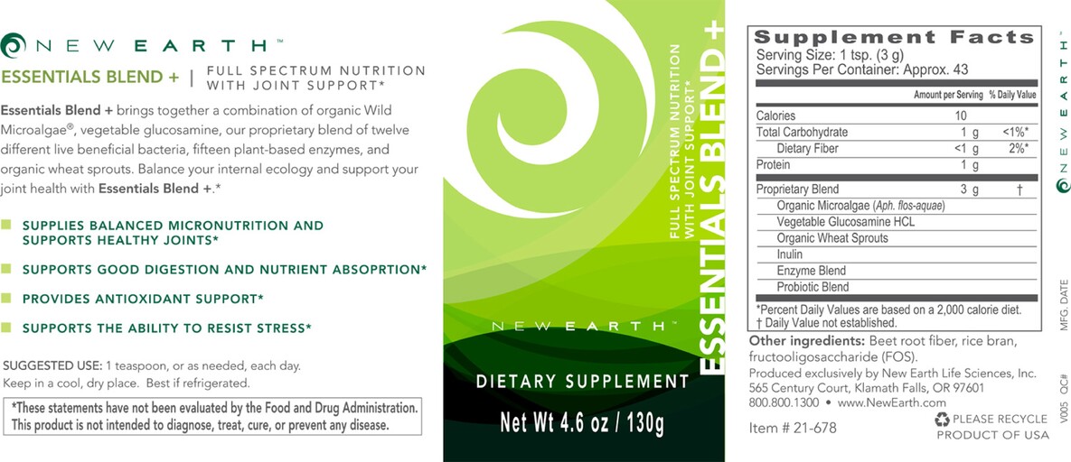 New Earth - Essentials Blend + - SuppCo