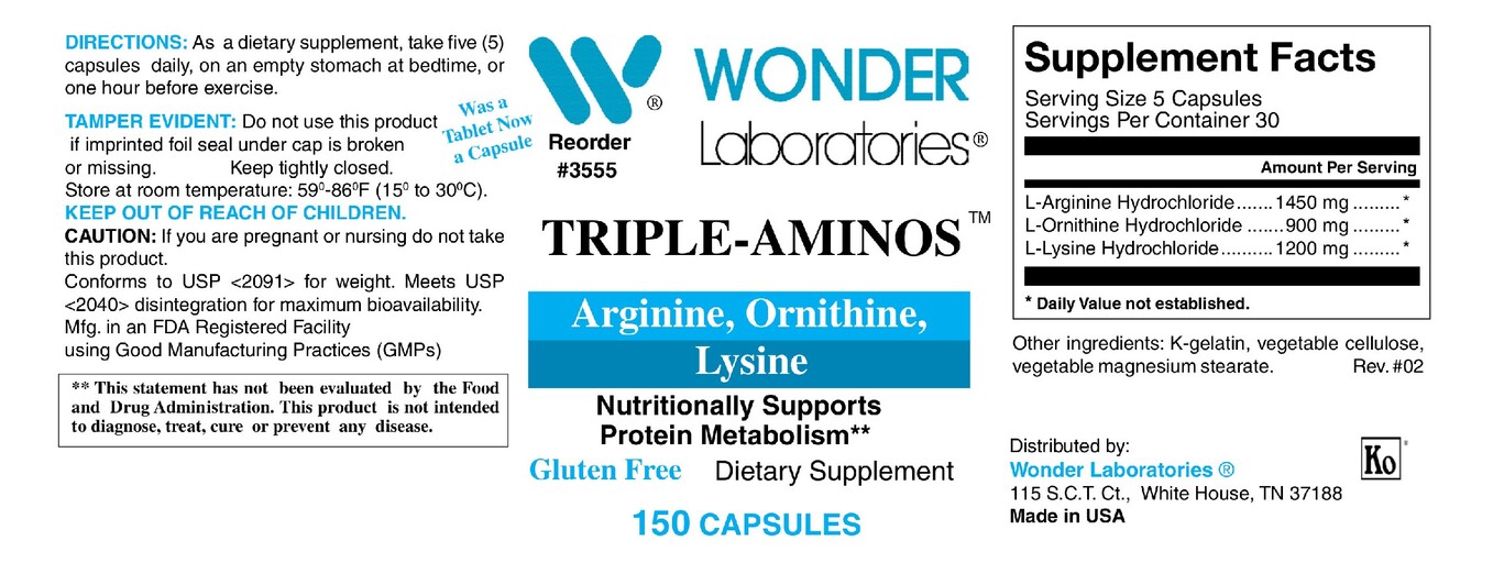 Wonder Labs - Triple-Aminos - SuppCo