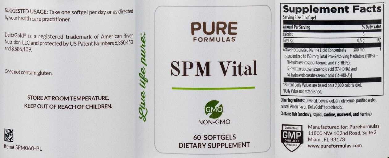 PureFormulas - SPM Vital - SuppCo