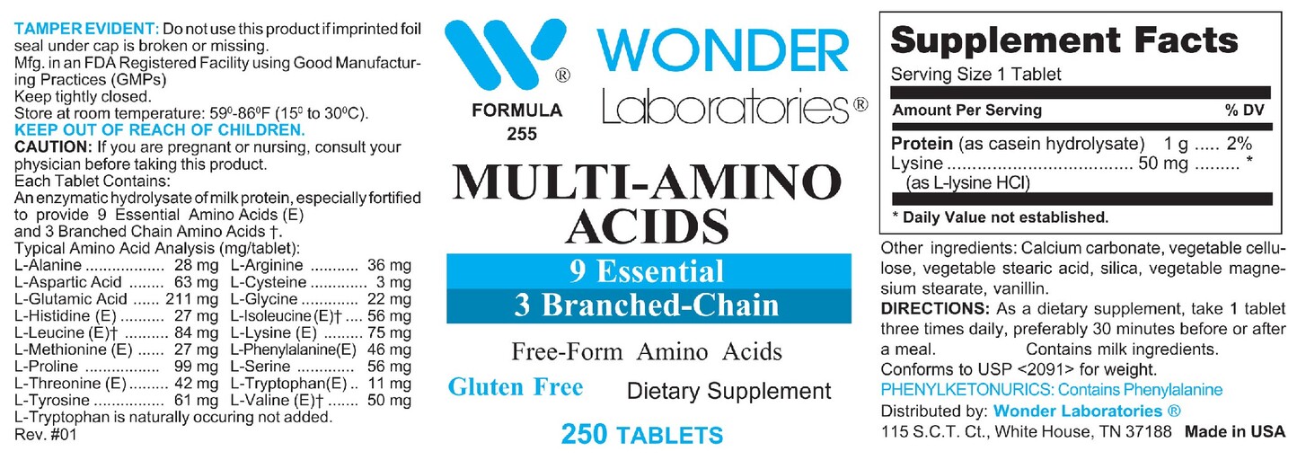Wonder Labs - Multi-Amino Acids - SuppCo