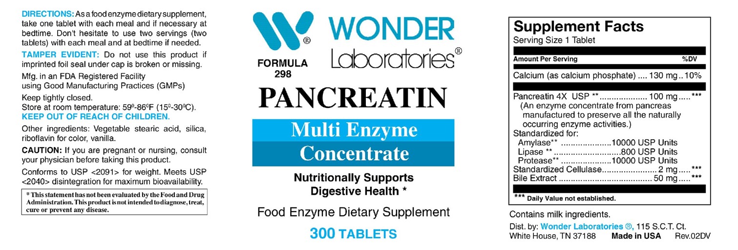 Wonder Labs - Pancreatin - SuppCo
