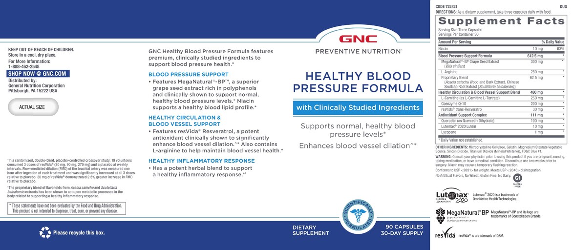 GNC - Healthy Blood Pressure Formula - SuppCo