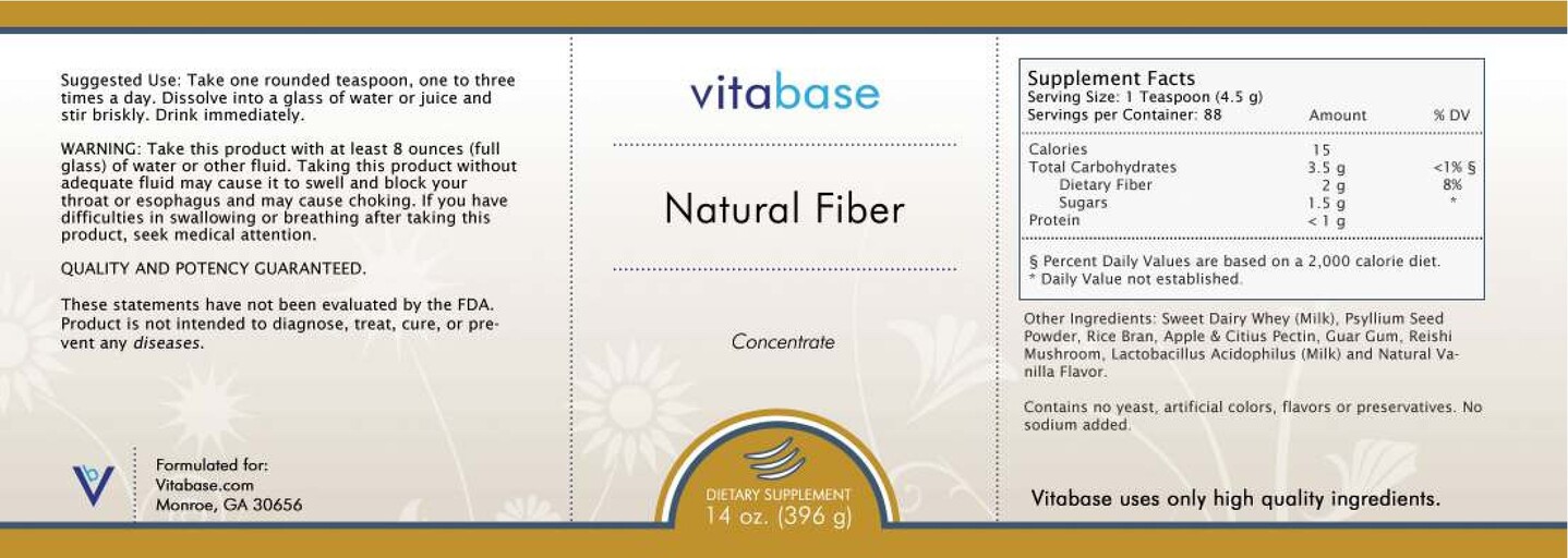 Vitabase - Natural Fiber - SuppCo