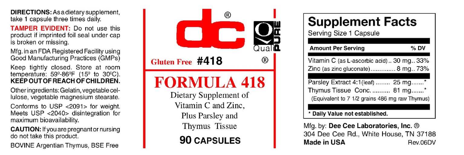 DC - Formula 418 - SuppCo