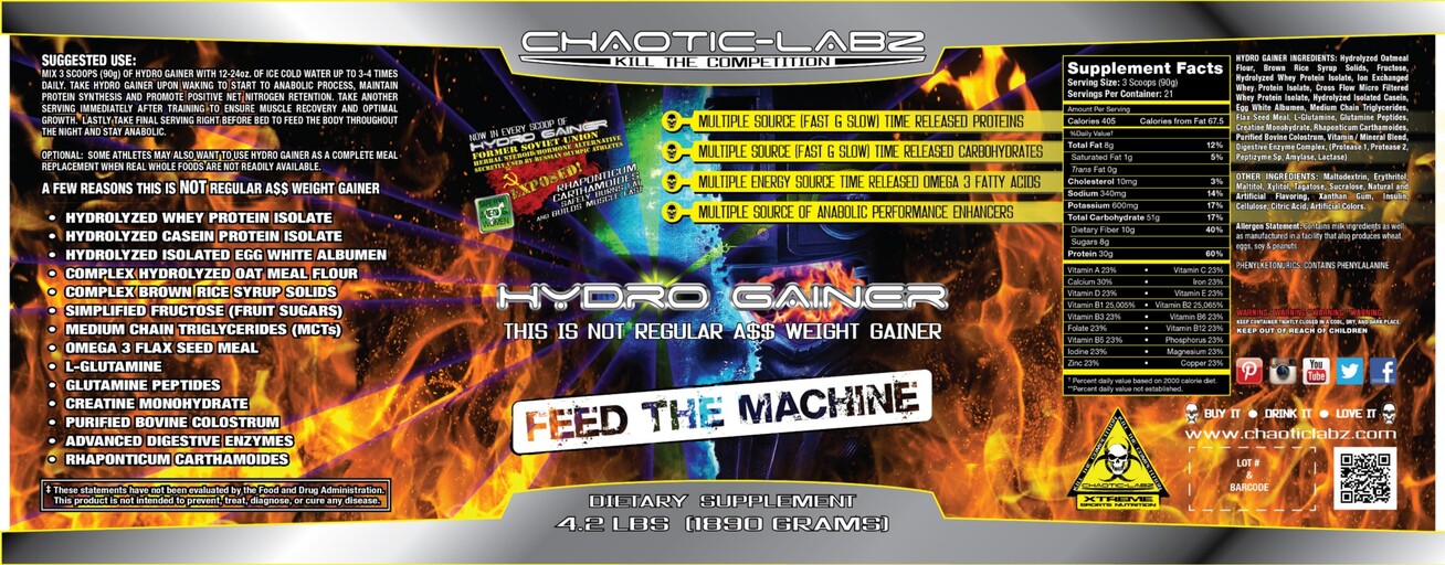 Chaotic-Labz - Hydro Gainer - SuppCo