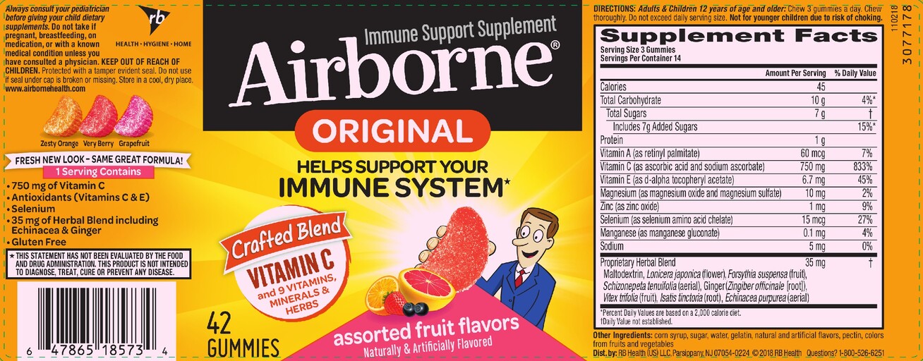 Airborne - Airborne Assorted Fruit Flavors - SuppCo