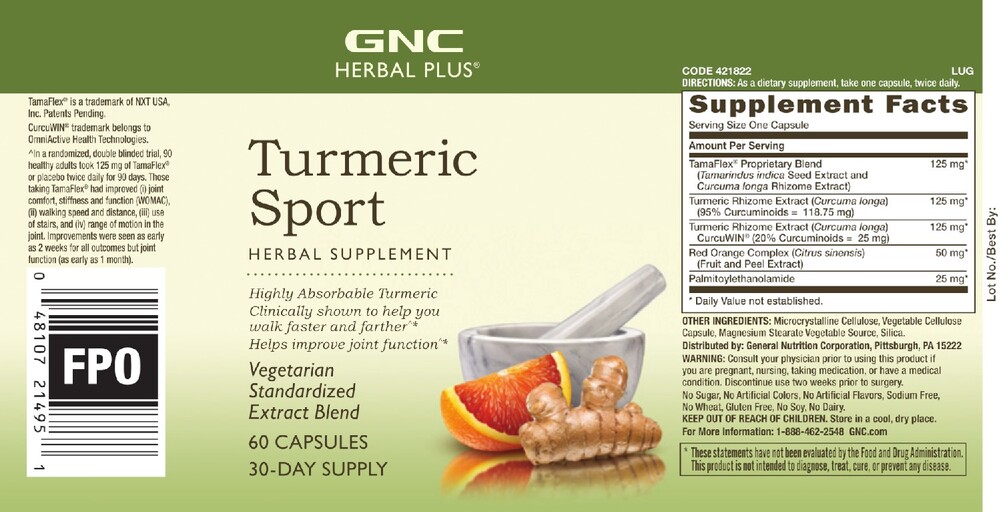GNC - Turmeric Sport - SuppCo