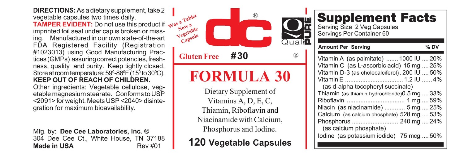DC - Formula 30 - SuppCo