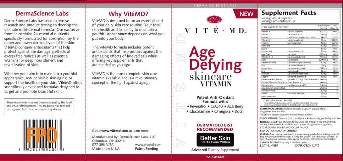 Vite MD - Age Defying Skincare Vitamin - SuppCo