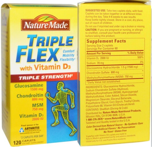 Nature Made - Triple Flex with Vitamin D3 - SuppCo