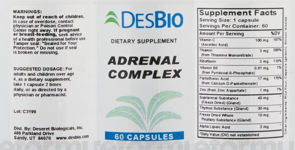 DesBio - Adrena Complex - SuppCo