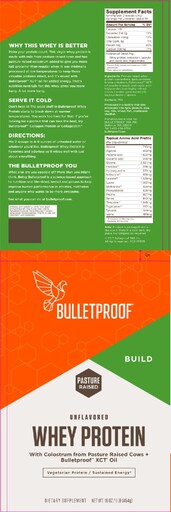 Bulletproof - Whey Protein Unflavored - SuppCo