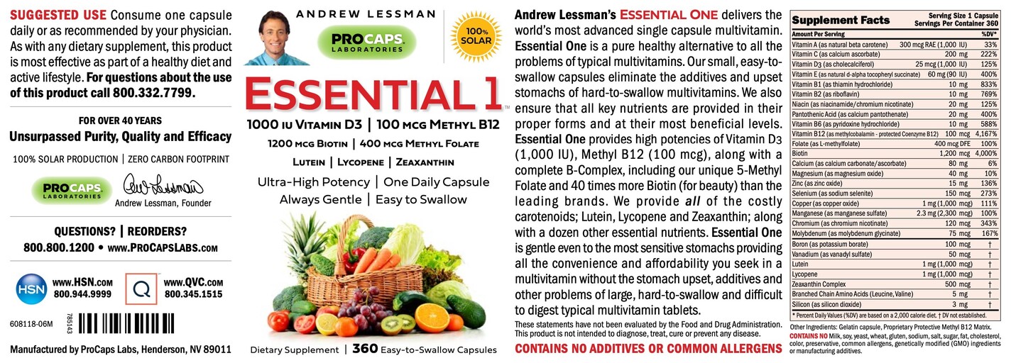 ProCaps - Essential 1 - SuppCo