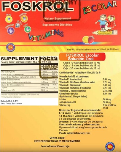 Biokemical - Foskrol School - SuppCo
