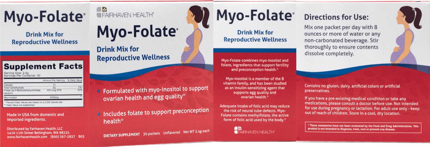 Fairhaven Health - Myo-Folate - SuppCo
