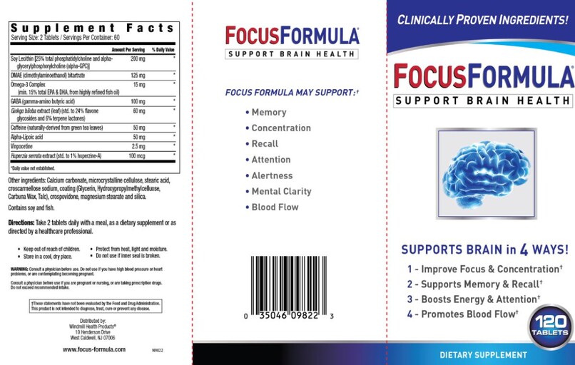 Focus Formula - Focus Formula - SuppCo