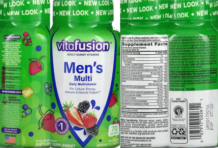vitafusion - Men's Multi - SuppCo