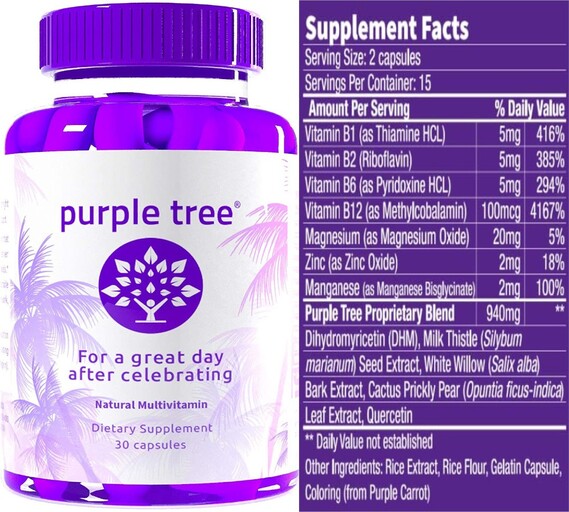 Purple Tree - Natural Multivitamin - SuppCo