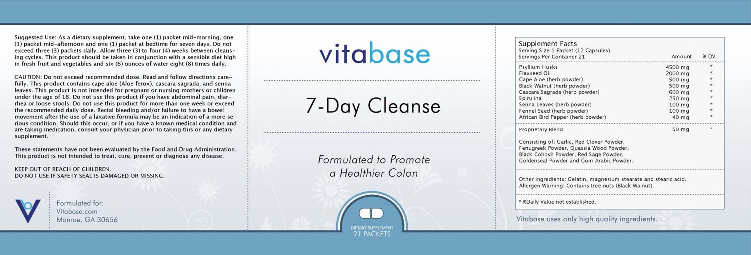 Vitabase - 7-Day Cleanse - SuppCo