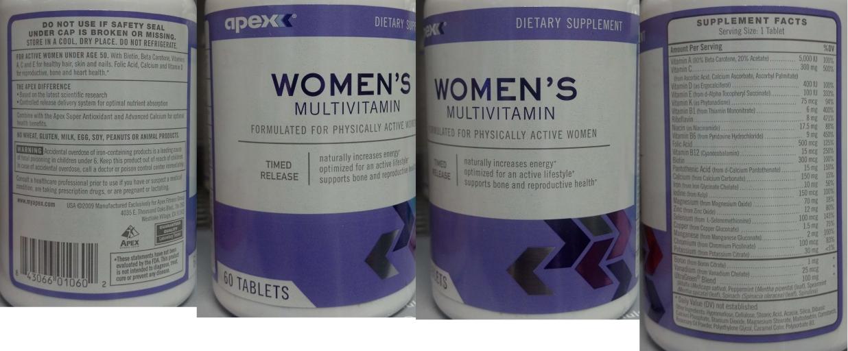 Apex - Women's Multivitamin - SuppCo