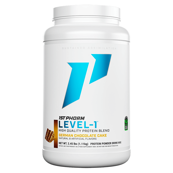 1st Phorm - LEVEL-1 Protein Powder (German Chocolate Cake) - SuppCo