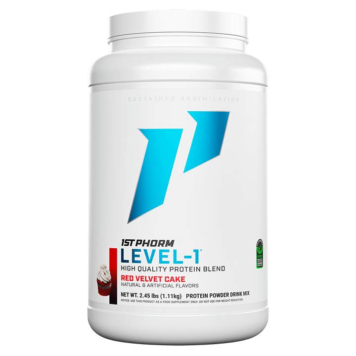 1st Phorm - LEVEL-1 Protein Powder (Red Velvet Cake) - SuppCo