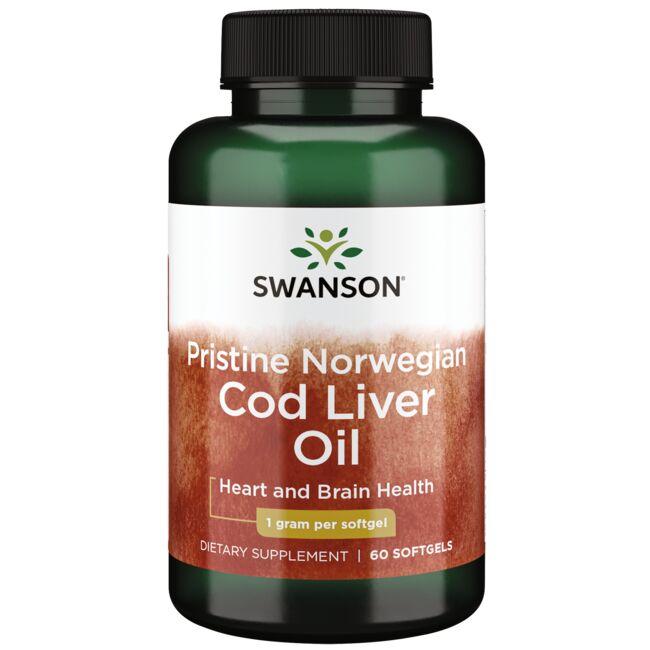 Swanson Cod Liver Oil 1 gram – TrustScore® 8.6/10 | SuppCo