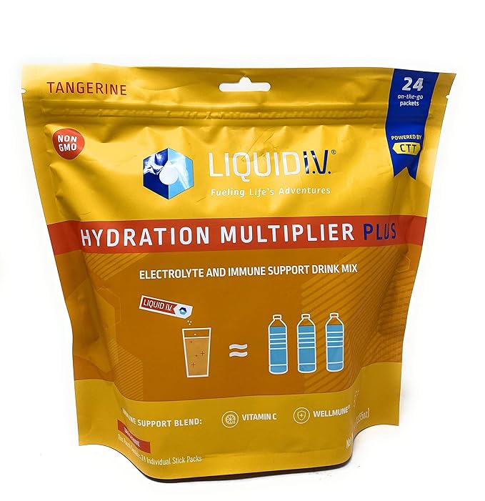 Liquid I.V. - Hydration Multiplier Plus (Tangerine) - SuppCo