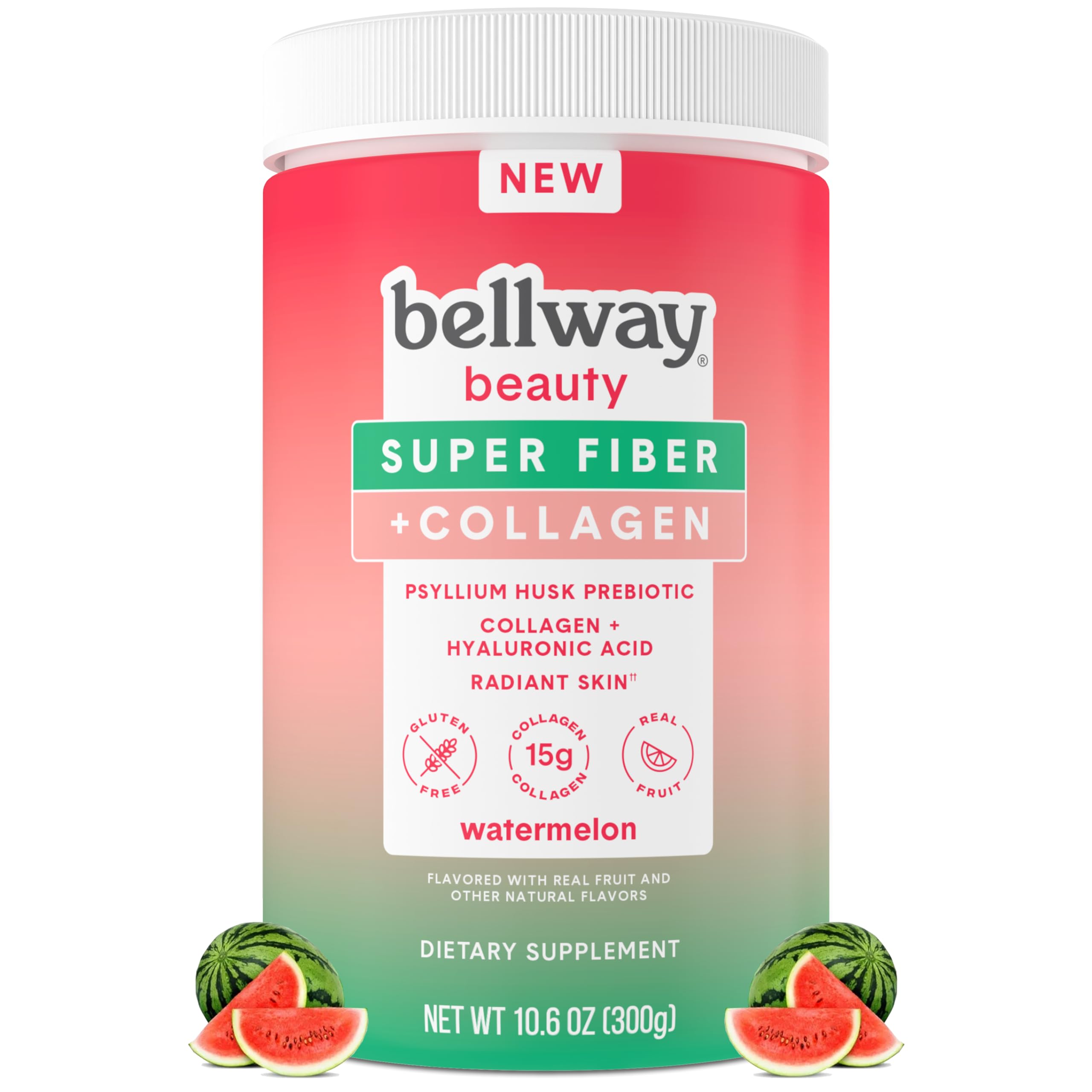 Bellway - Super Fiber + Collagen (Watermelon) - SuppCo