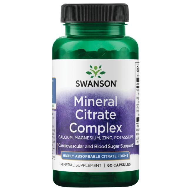 Swanson Multi-Mineral Citrate – TrustScore® 7.1/10 | SuppCo