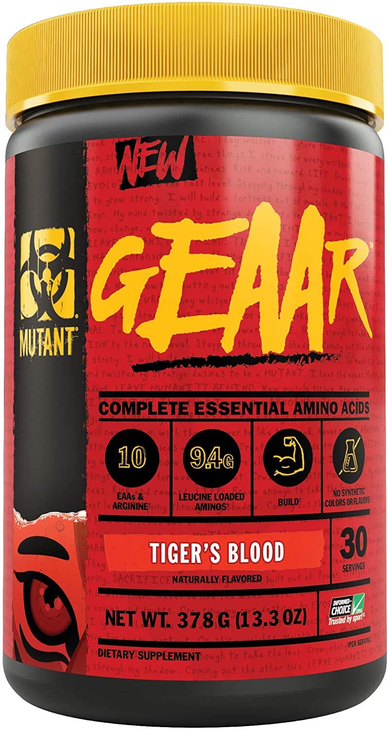 Mutant GEAAR EAA Powder (Tiger's Blood) | SuppCo
