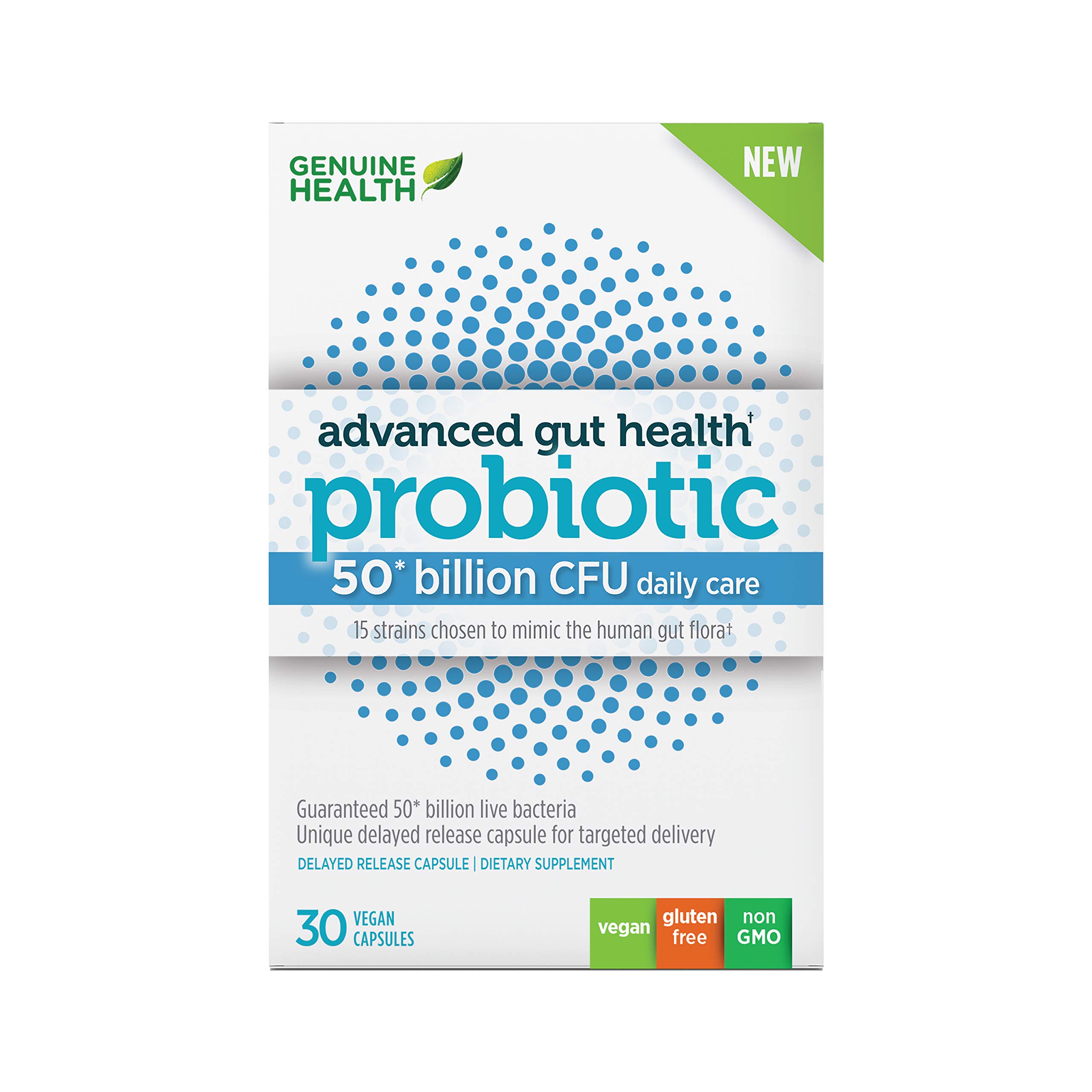 Genuine Health - Advanced Gut Health Probiotic - SuppCo