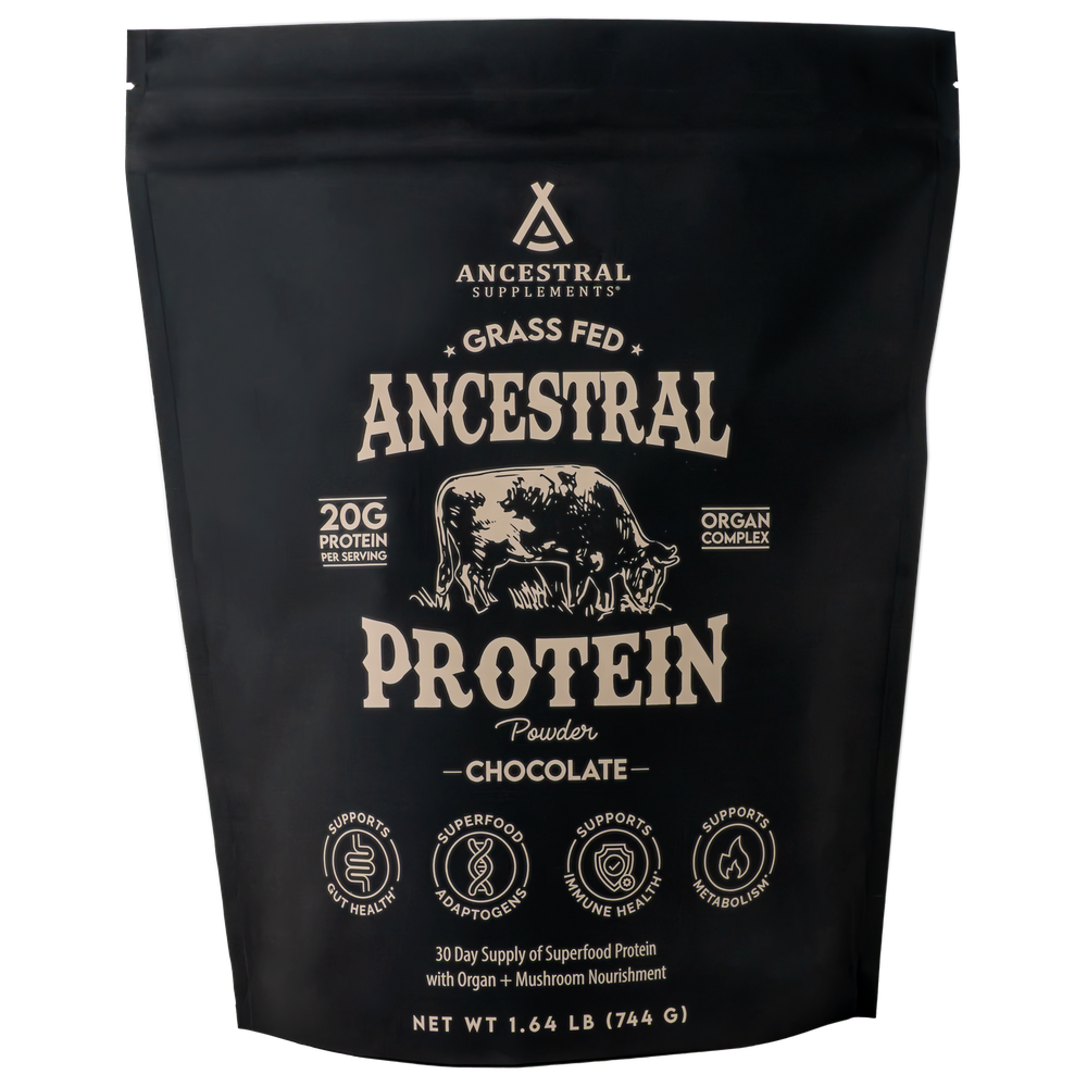 Ancestral Supplements - Ancestral Protein Powder (Chocolate) - SuppCo