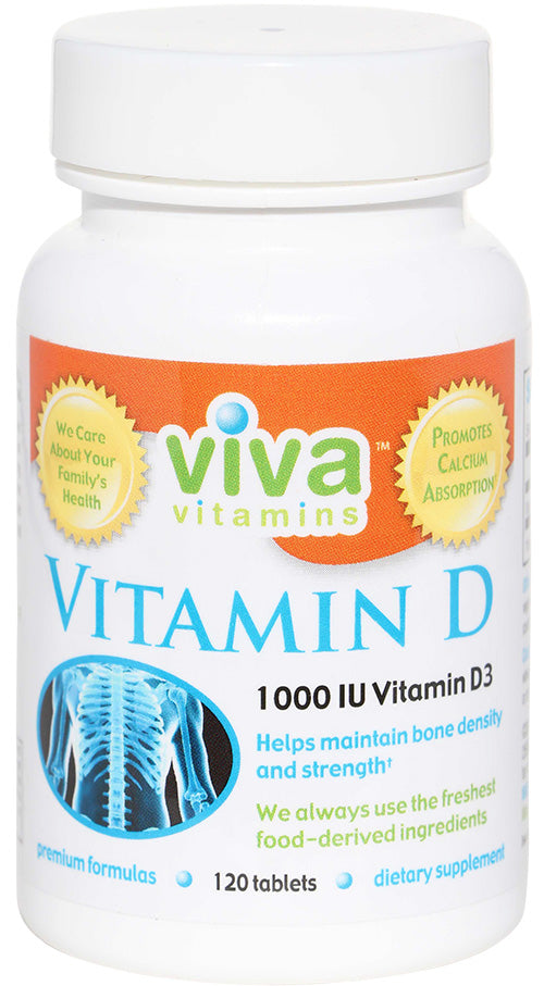 viva vitamins - Vitamin D 1000 IU - SuppCo