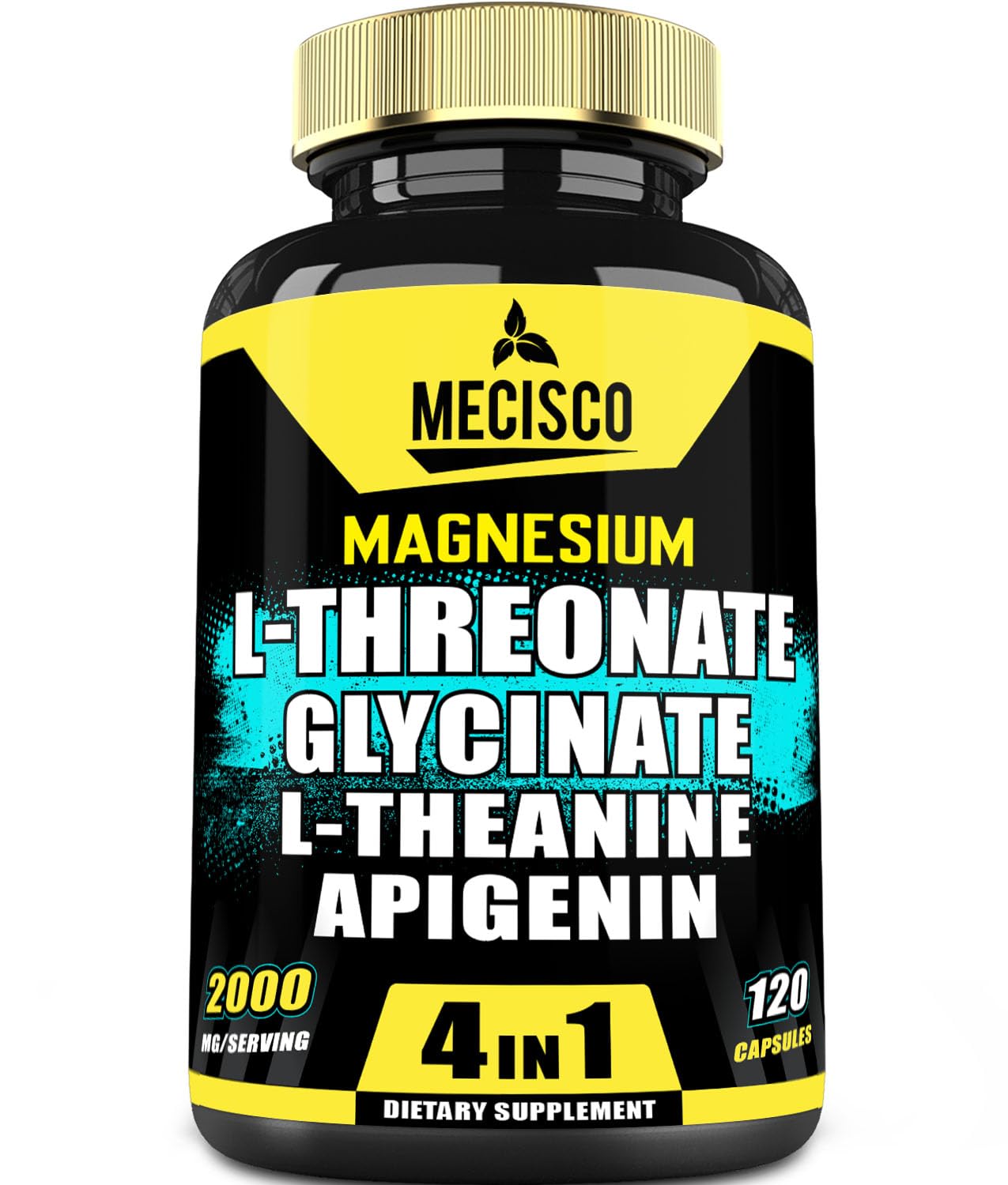 Mecisco Magnesium L-Threonate Glycinate L-Theanine Apigenin | SuppCo
