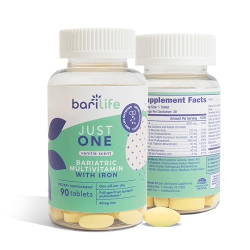 Bari Life - Once Daily Bariatric Multivitamin with Iron - SuppCo