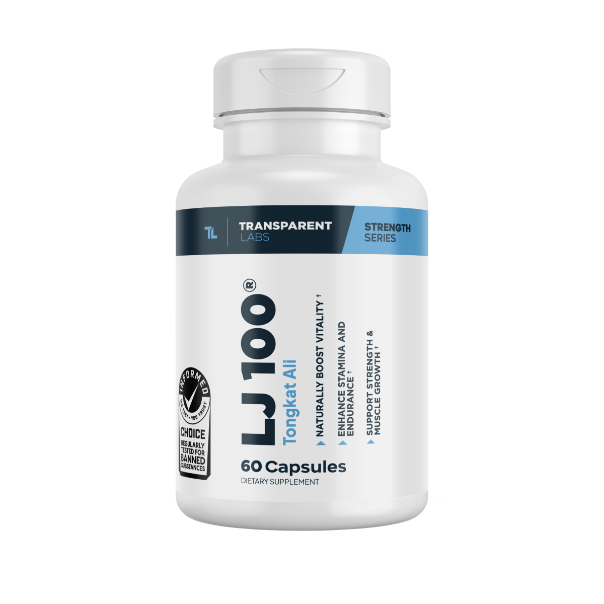 Transparent Labs - LJ100 Tongkat Ali - SuppCo