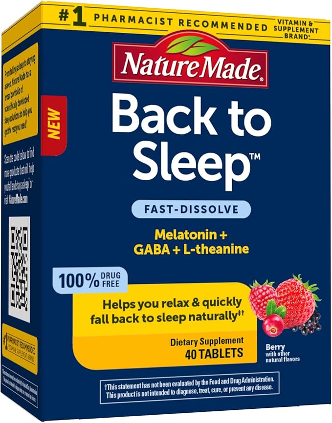 Nature Made - Back to Sleep - SuppCo